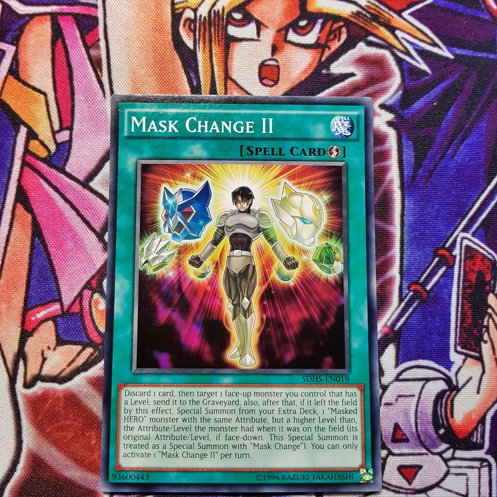 Thẻ bài Yugioh chính hãng | Mask Change II | SDHS Common. | Shopee Việt Nam