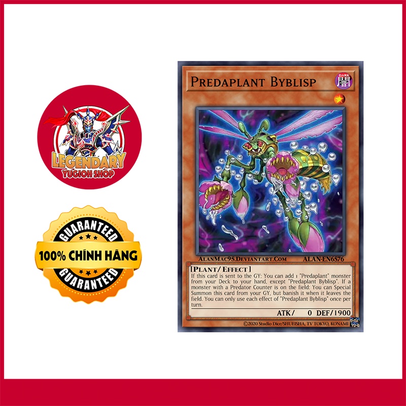 [Thẻ Bài Yugioh Chính Hãng] Predaplant Byblisp | Shopee Việt Nam