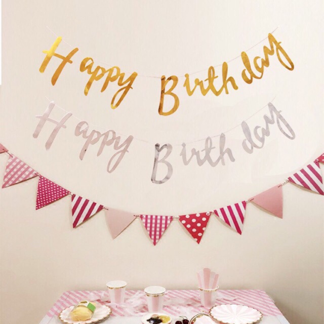 Dây chữ hpbd giấy ép kim | Shopee Việt Nam