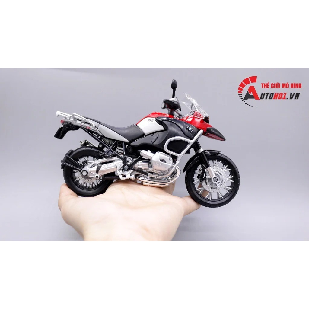 Mô hình xe Bmw R1200GS red black 1:12 Maisto MT077 | Shopee Việt Nam