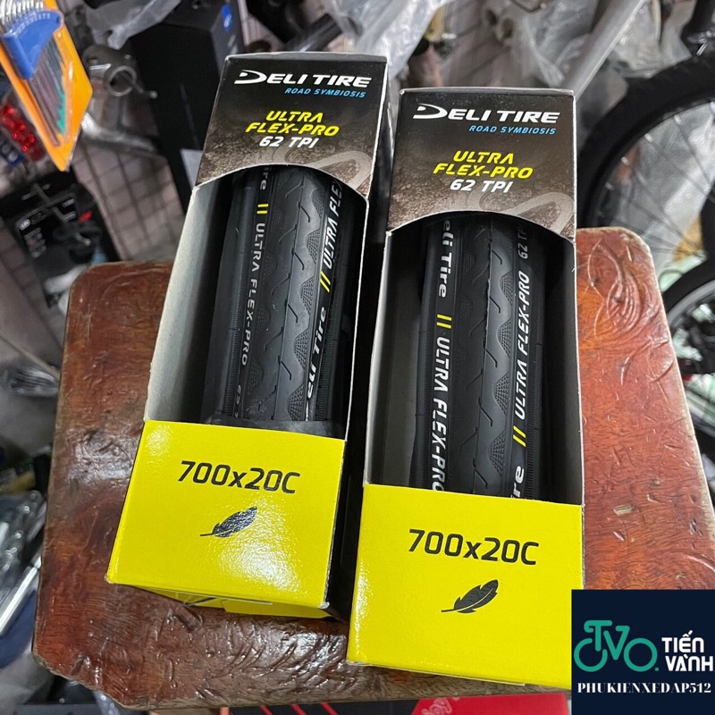 Vỏ xe đạp Deli Ultra Flex 700x20c | Shopee Việt Nam