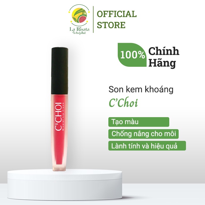 Son Kem Khoáng C'CHOI - Mineral Lip Cream KHÔNG CHÌ, CHỐNG NẮNG ...
