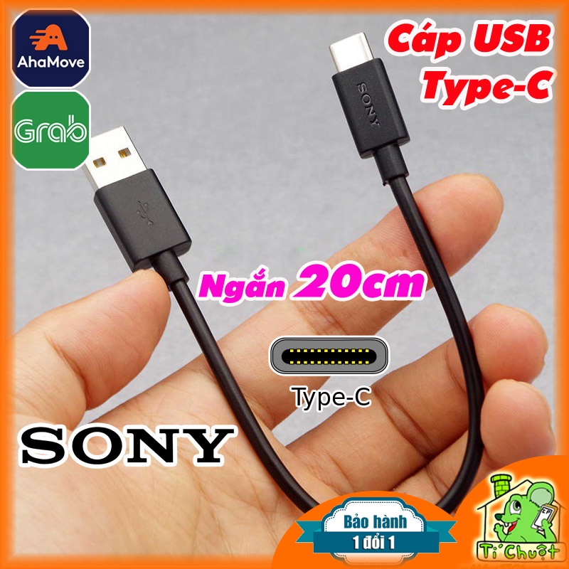[Chính Hãng] Cáp USB Type-C SONY Ngắn 20cm ZIN Sạc Nhanh | Shopee Việt Nam