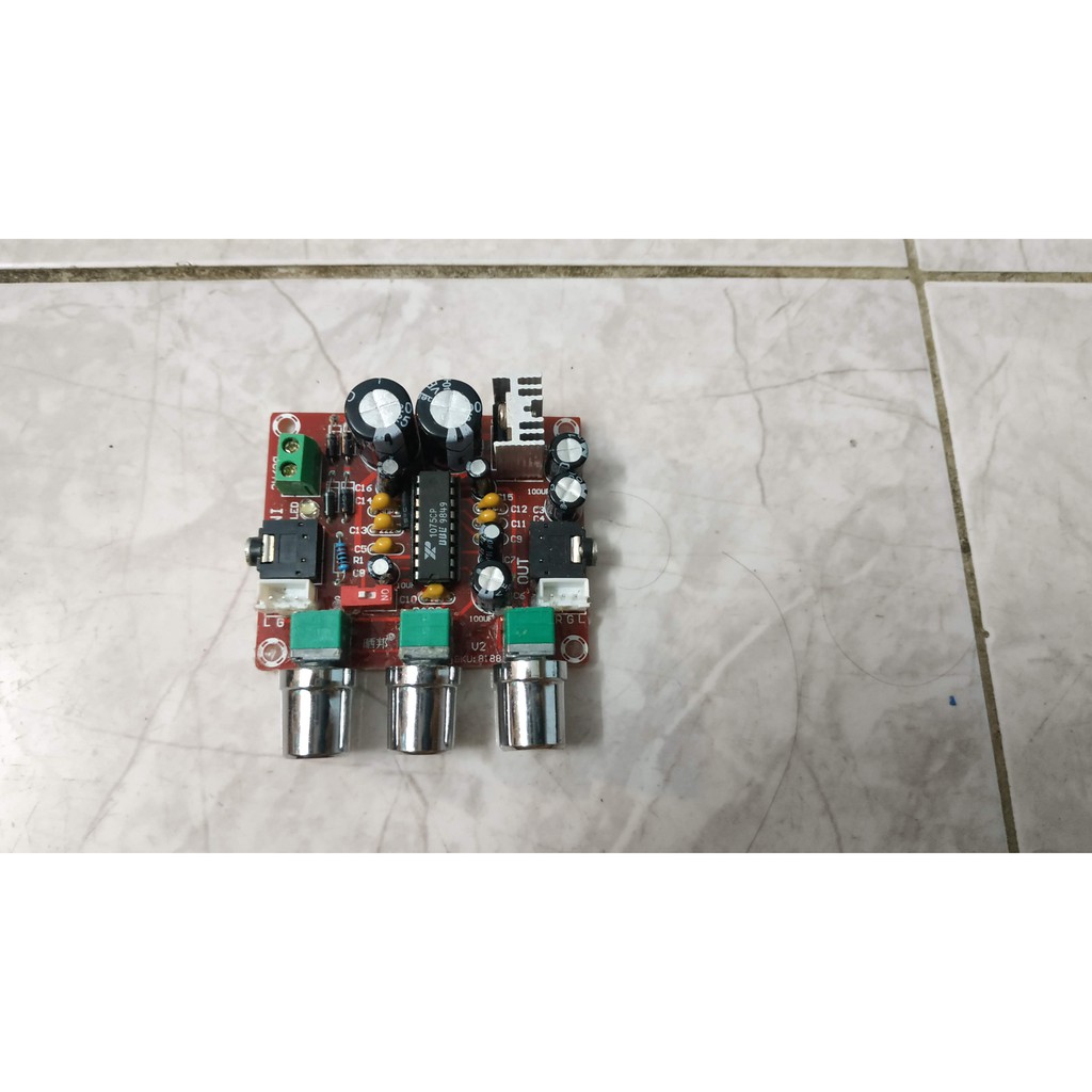 Mạch chỉnh âm sắc XR1075 Volume Bass Treble AC/DC 12v | Shopee Việt Nam