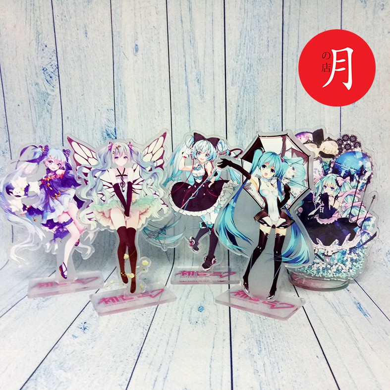 Mô hình 2D Standee Acrylic Anime Vocaloid MIKU 15cm | Shopee Việt Nam