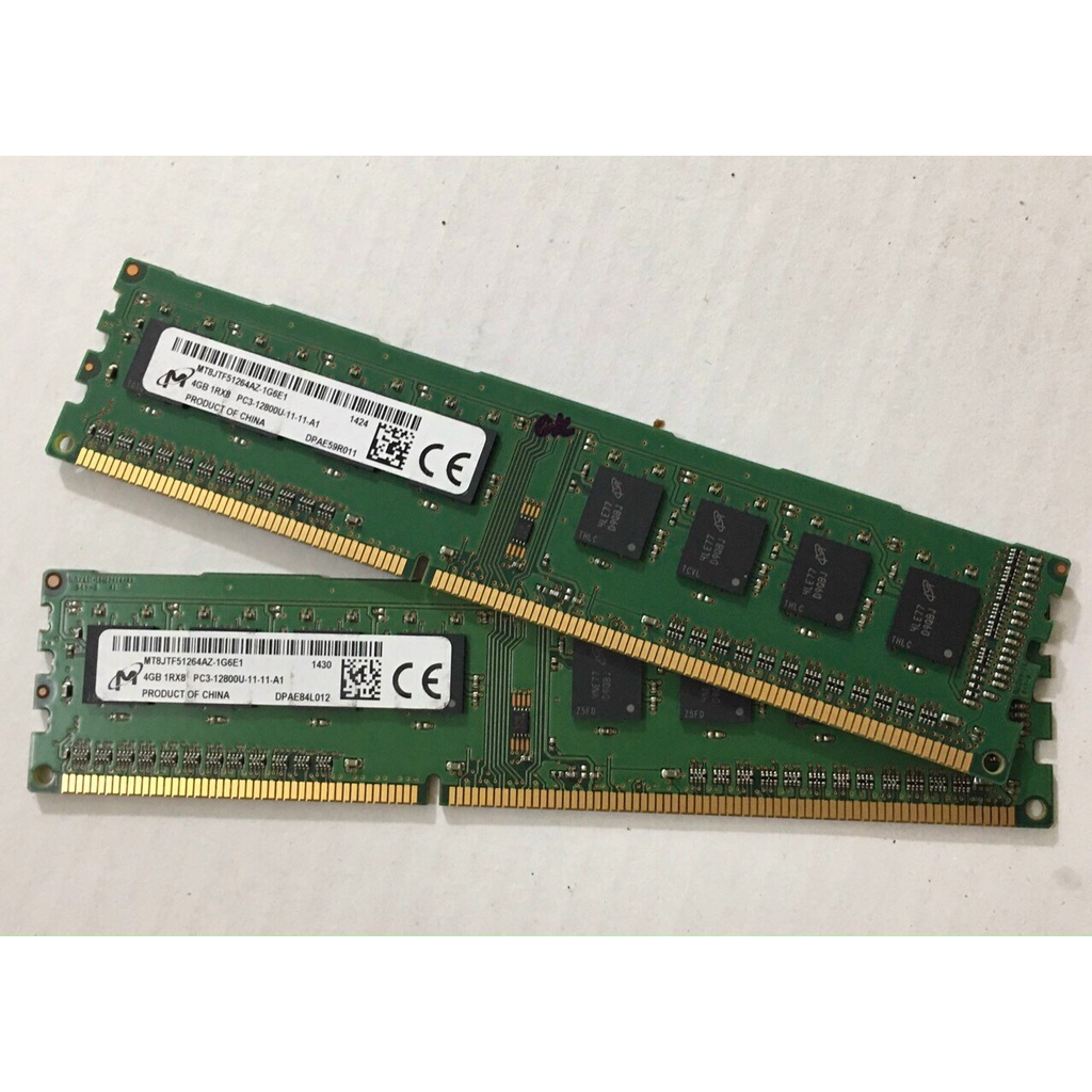 RAM 4GB 8gb máy bộ DDR3 DDR4 buss 1333 1600, 2133 2400 PC KHÔNG KÉN ...