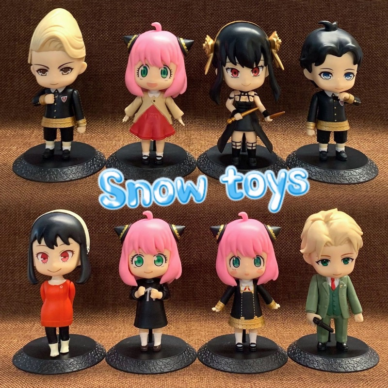 Mô hình Spy X Family - Mô hình Anya Loid Forger Yor Briar Becky Damian ...