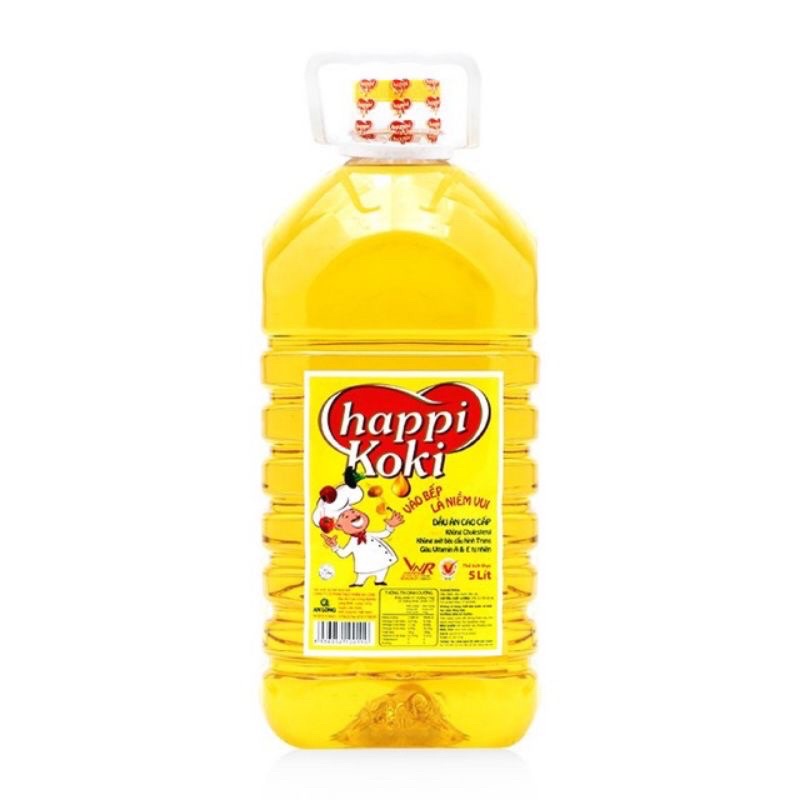 Dầu ăn Happy Koki 5L | Shopee Việt Nam
