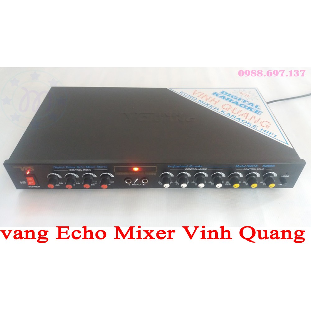 Vang ECHO karaoke Vinh Quang - vang chỉnh cơ - vang cơ | Shopee Việt Nam
