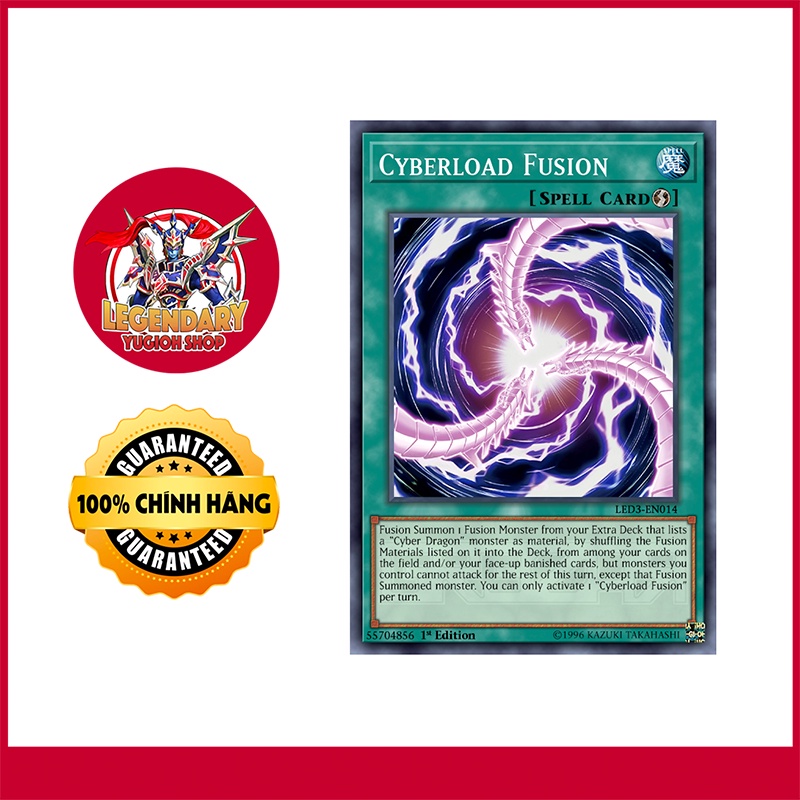 [EN-JP][Thẻ Bài Yugioh Chính Hãng] Cyberload Fusion | Shopee Việt Nam