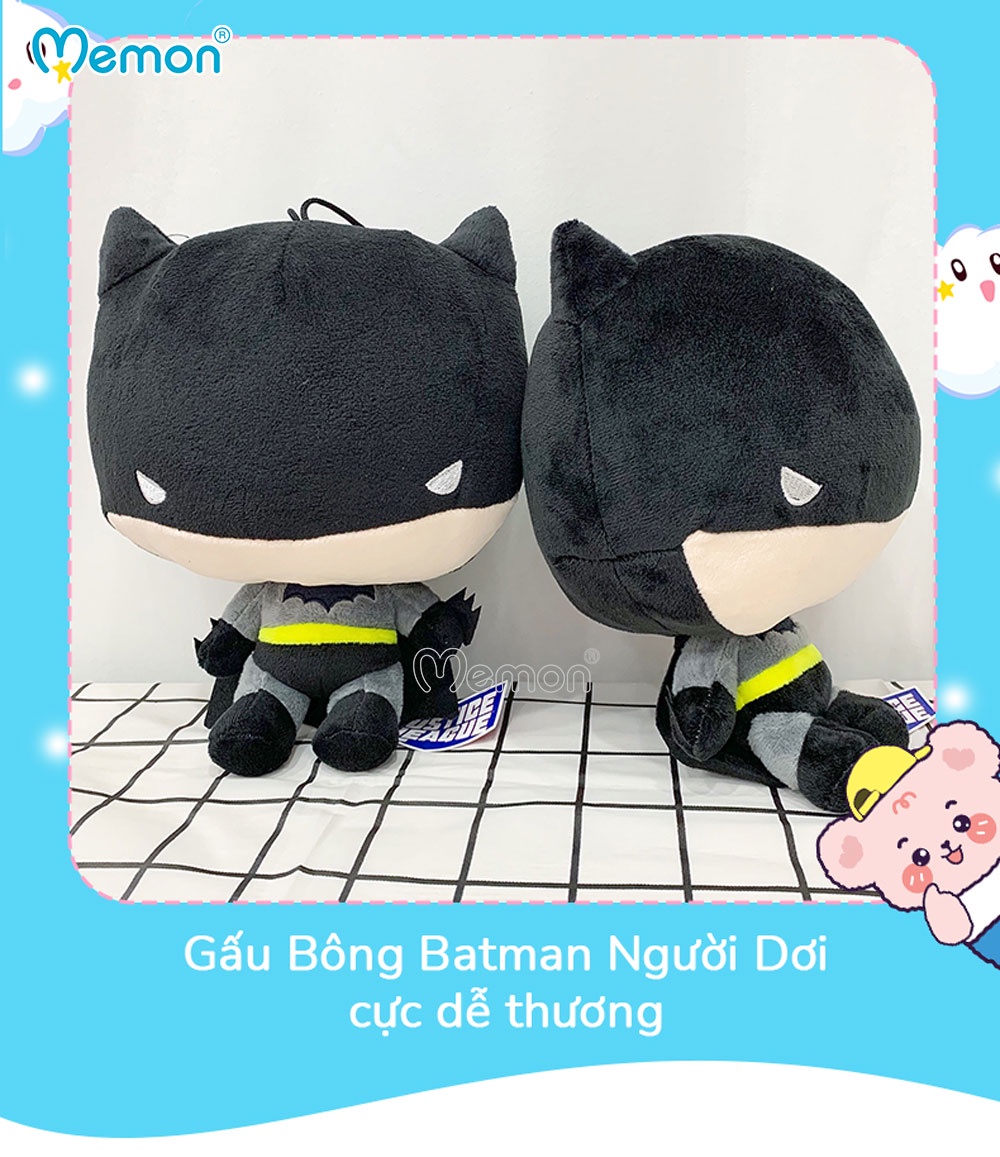 Gấu Bông Batman Người Dơi Bản Quyền Siêu Anh Hùng Cao Cấp Memon ...