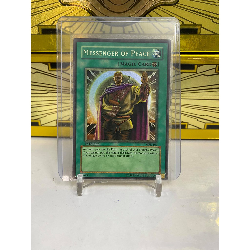 [ Dưa Hấu Yugioh ] Lá bài thẻ bài Messenger of Peace - Super Rare 1st ...