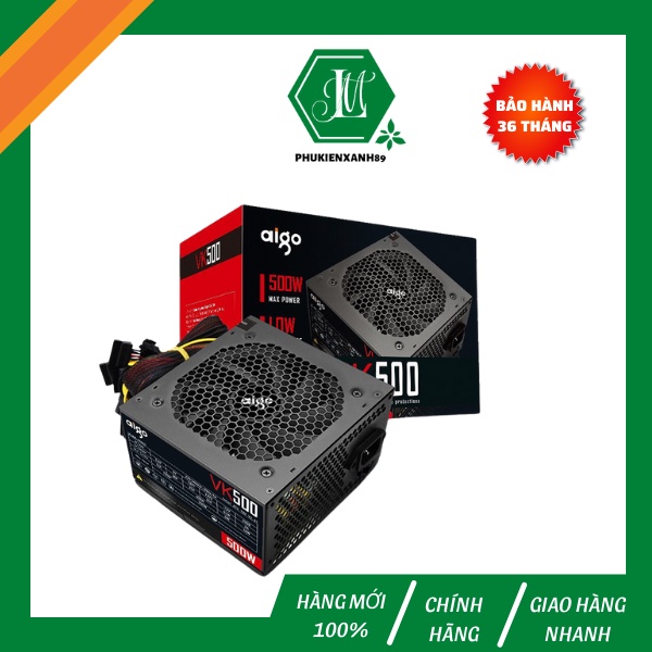 Nguồn máy tính AIGO VK550 - 500W (Màu Đen) -BẢO HÀNH 36 THÁNG | Shopee Việt Nam