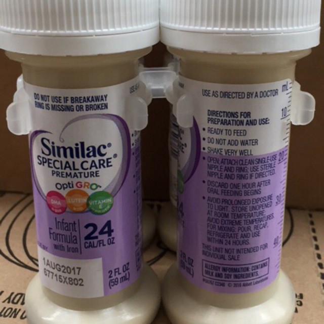 Thùng 48 ống Sữa nước Similac Special Care 24 kcal 59ml | Shopee Việt Nam