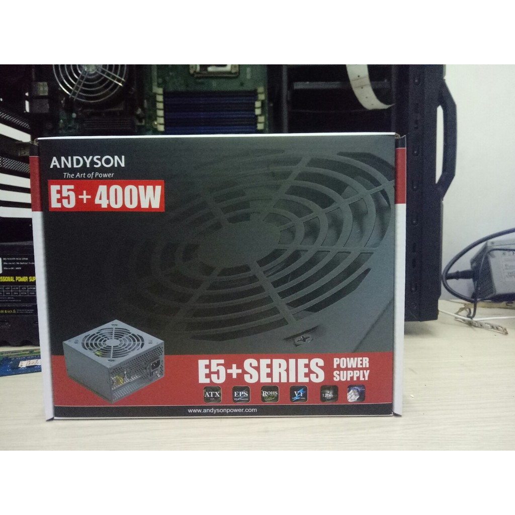 Nguồn Andyson E5+ 400W Passive PFC Single Rail True Power | Shopee Việt Nam