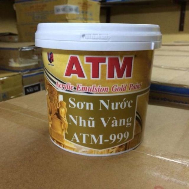 Nhũ Vàng ATM -999- Hộp 980g | Shopee Việt Nam
