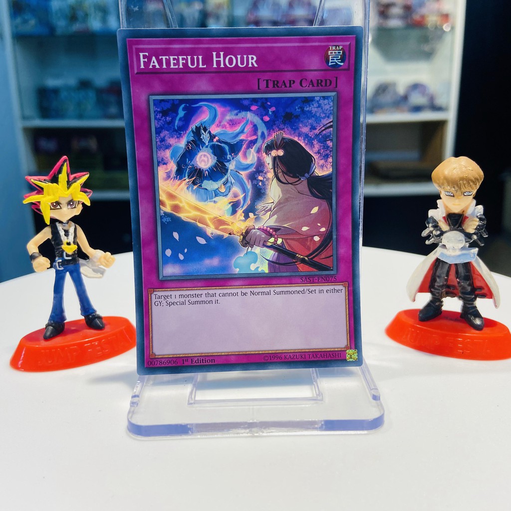 [ Bài Yugioh Chính Hãng ] Fateful Hour - SAST-EN075 - Super Rare 1st ...