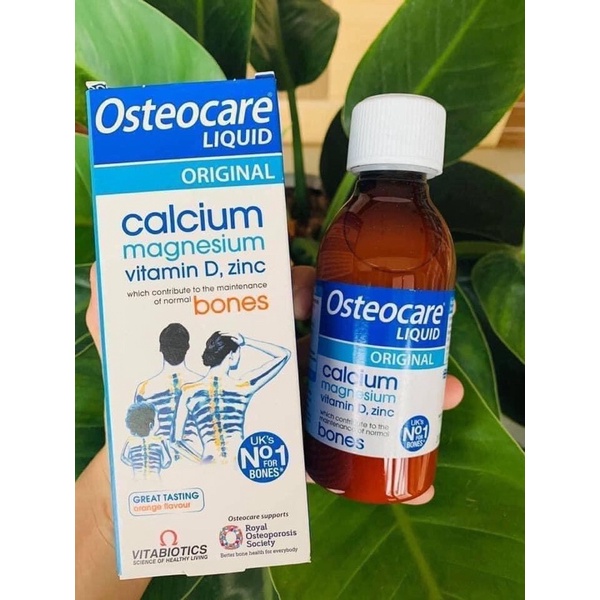 Canxi nước Osteocare Liquid 200ml - Osteocare Calcium Magnesium VitaminD Zinc | Shopee Việt Nam