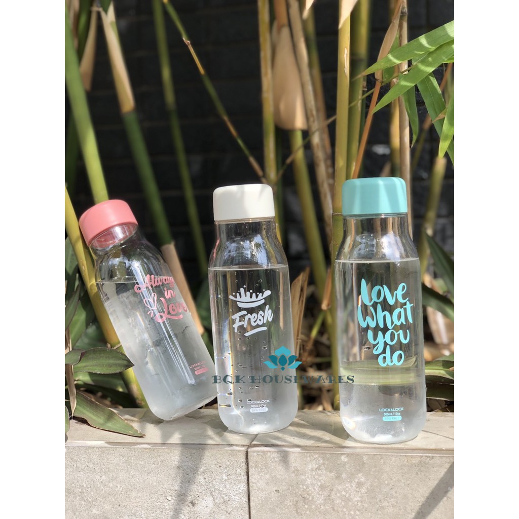 [ LOCK&LOCK ] Bình nước nhựa Lock&Lock Milky dung tích 500ml BPA Free ...
