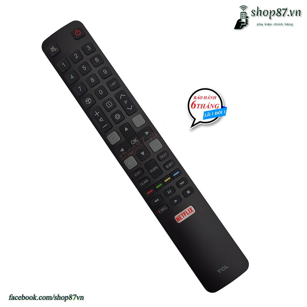 Điều khiển tv TCL smart 4K chính hãng RC802N YAI1 | Shopee Việt Nam
