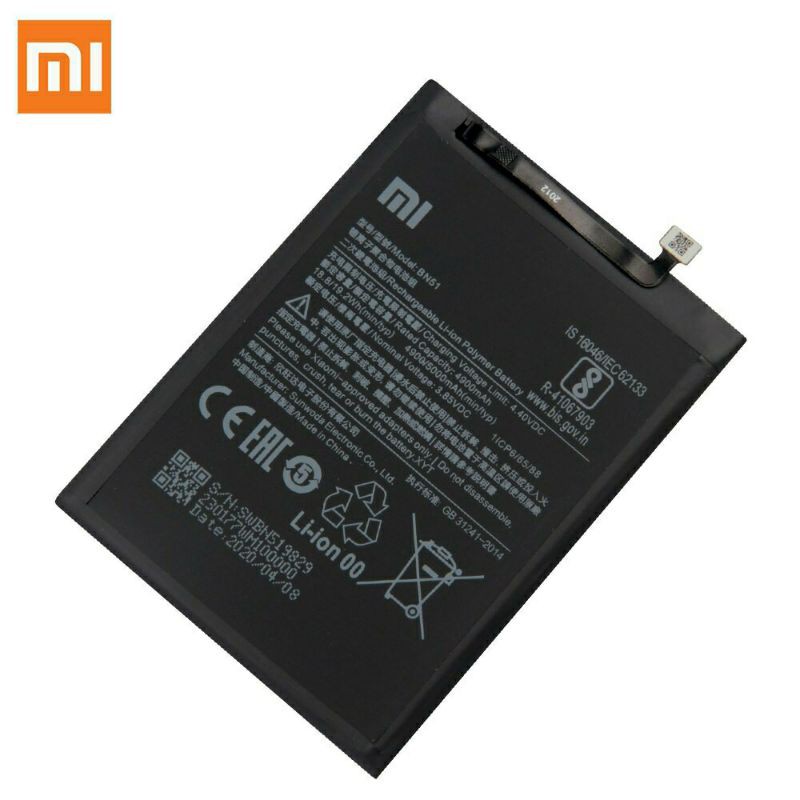 Pin xịn Xiaomi BN51 Cho Xiaomi Redmi 8/ Redmi 8A dung lượng 5000mAh ...