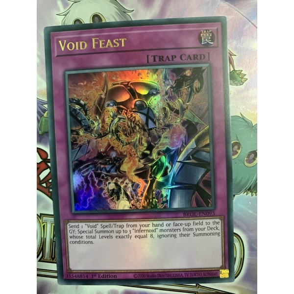 bài yugioh: void feast | Shopee Việt Nam