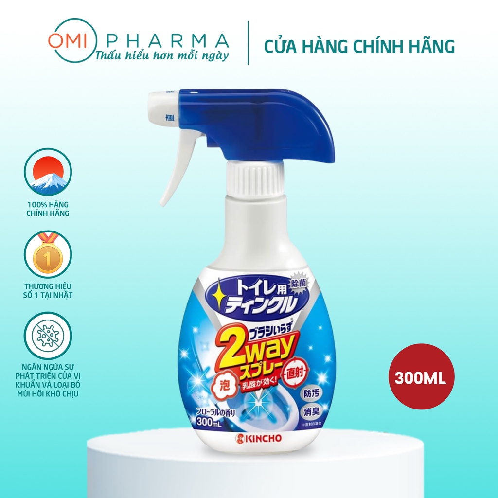 Nước Tẩy Rửa Bồn Cầu Với Vòi Xịt Đa Năng Kincho 300ml | Shopee Việt Nam