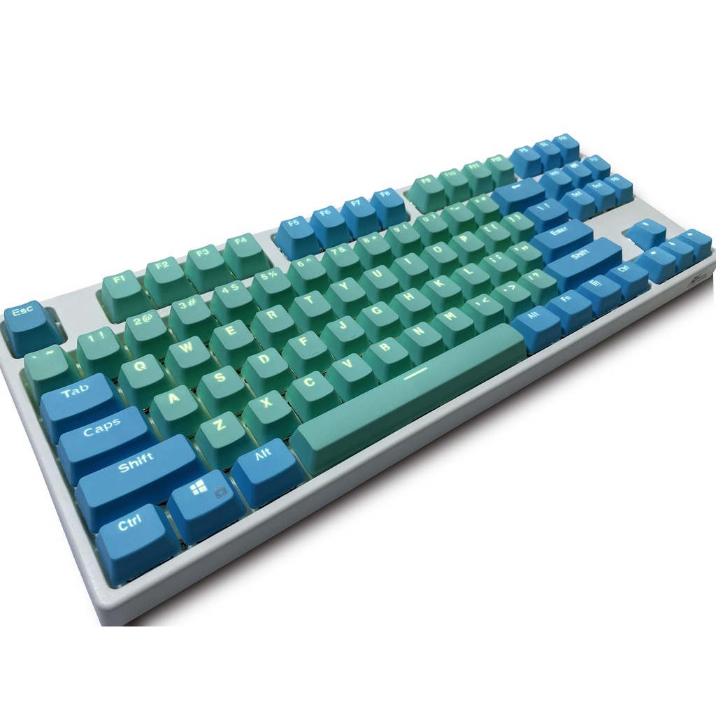 RK61 87 104 Keycaps PBT Material OEM profile Backlit Two-Color ...