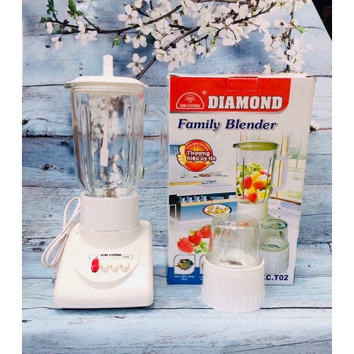 MÁY XAY SINH TỐ KIM CƯƠNG KC-T02 2 CỐI AT | Shopee Việt Nam