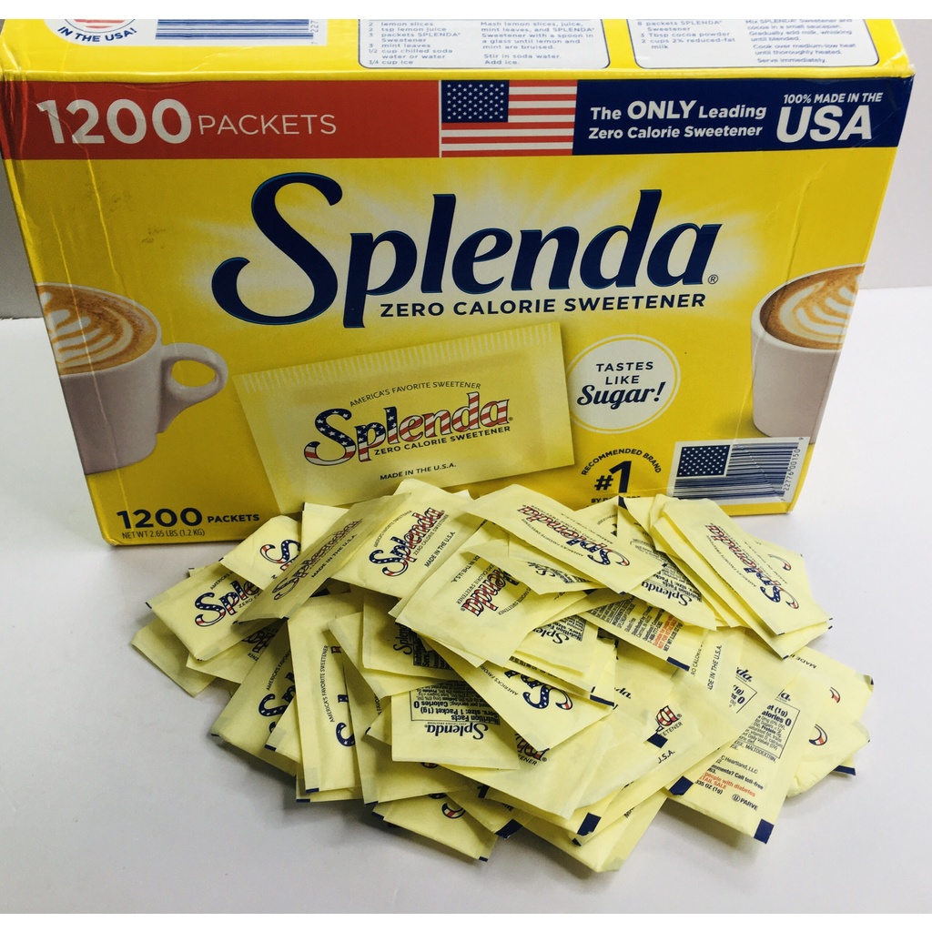 Đường ăn kiêng Splenda 100 gói Date 2025 của Mỹ | Shopee Việt Nam