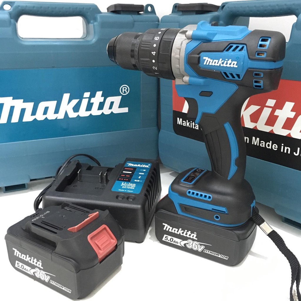 Máy Khoan Pin Bắt Vít Makita 36V, Khoan Pin Cầm Tay Makita 36v Không Chổi Than | Shopee Việt Nam