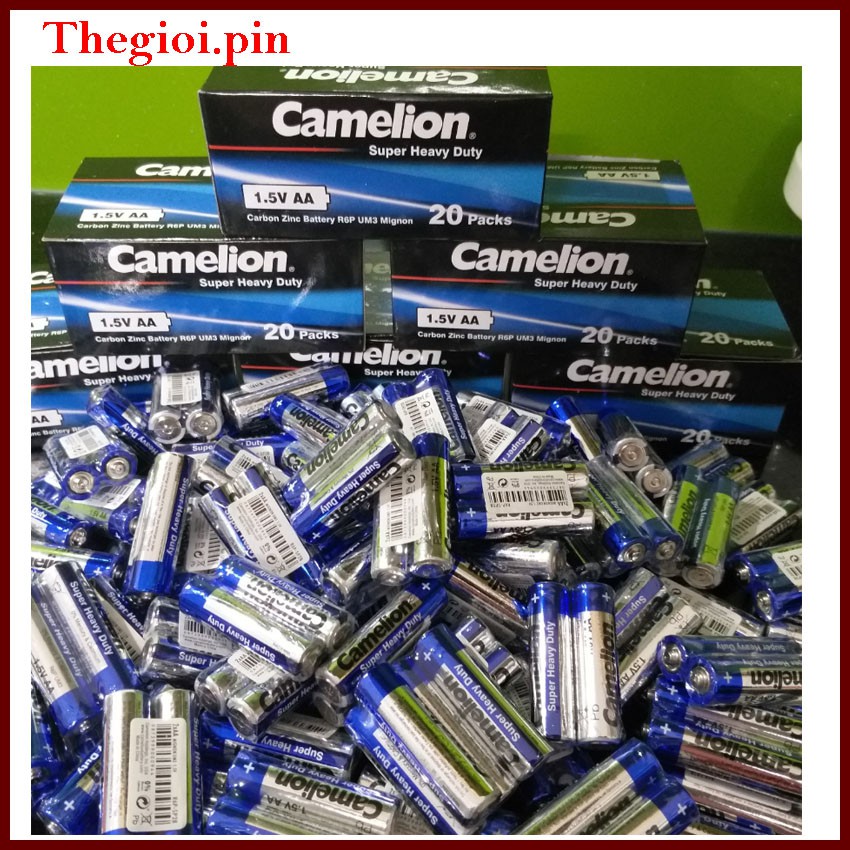 [BÁN CHẠY ] HỘP 40 VIÊN PIN AA,AAA (R6P, R03P) CAMELION ( 1.5V), Pin ...