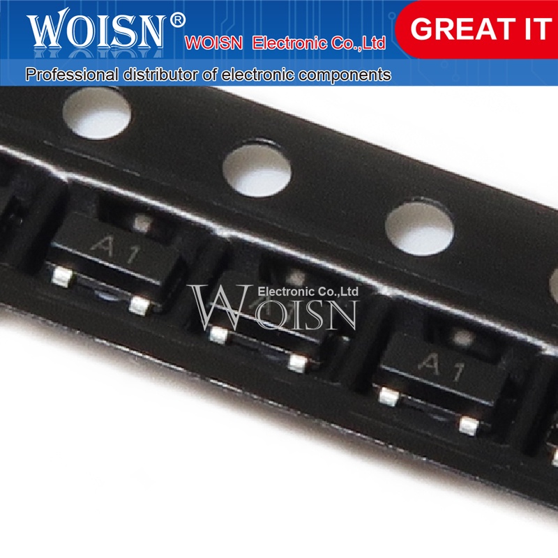 Bộ 100 Linh Kiện Điện Tử Mới baw56 sot-23 a1 a1t sot23 | Shopee Việt Nam