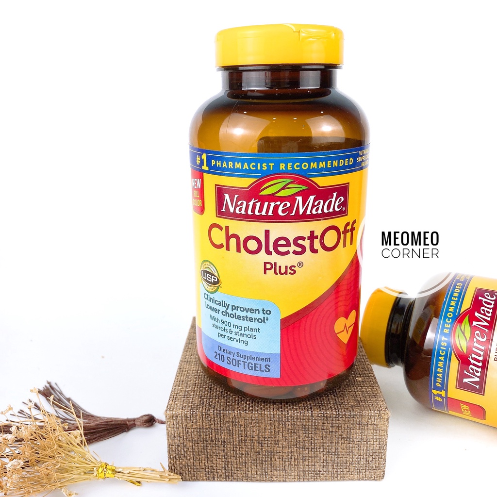 Viên uống giảm cholesterol Nature Made Cholest Off Plus 210 viên ...