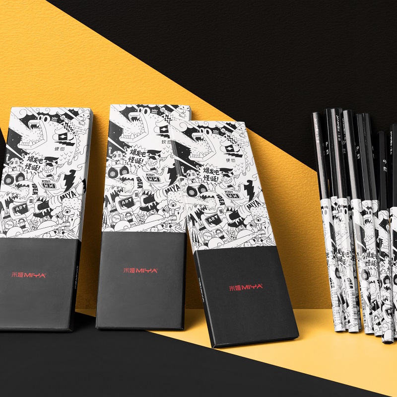 BÚT CHÌ PHÁC THẢO HIMI WEIRD PENCIL, BÚT CHÌ THAN HIMI WEIRD CHARCOAL ...