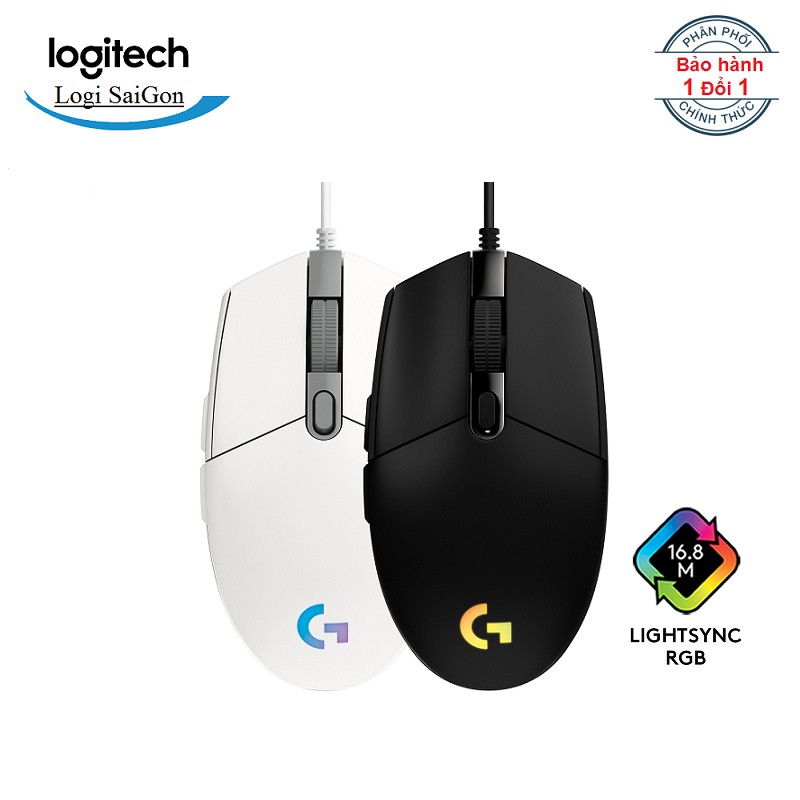 Chuột game Logitech G102 Gen 2 Lightsync - Bảo hành chính hãng 2 năm | Shopee Việt Nam