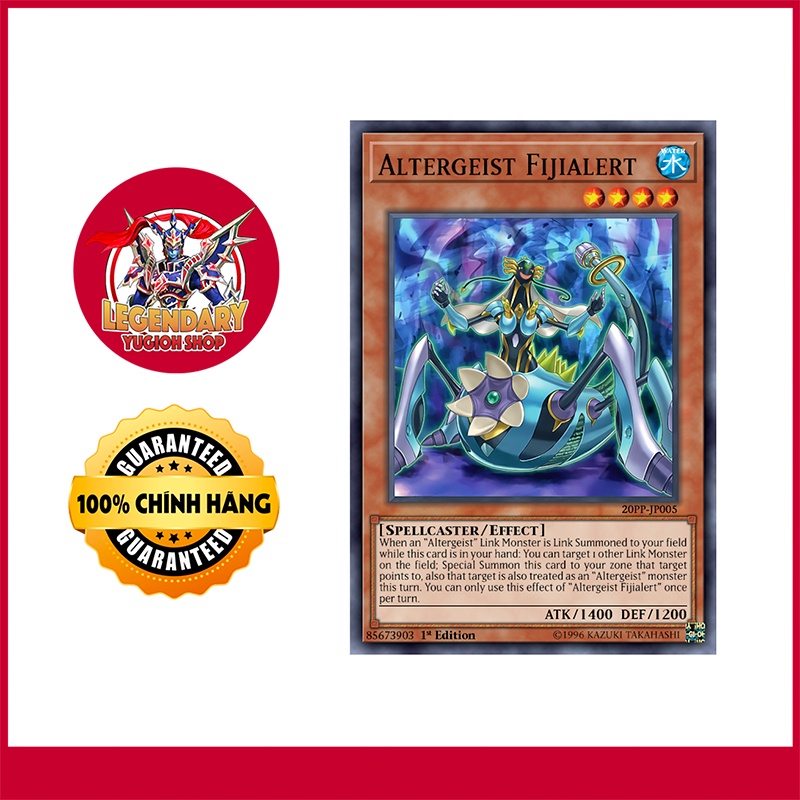[Thẻ Bài Yugioh Chính Hãng] Altergeist Fijialert | Shopee Việt Nam