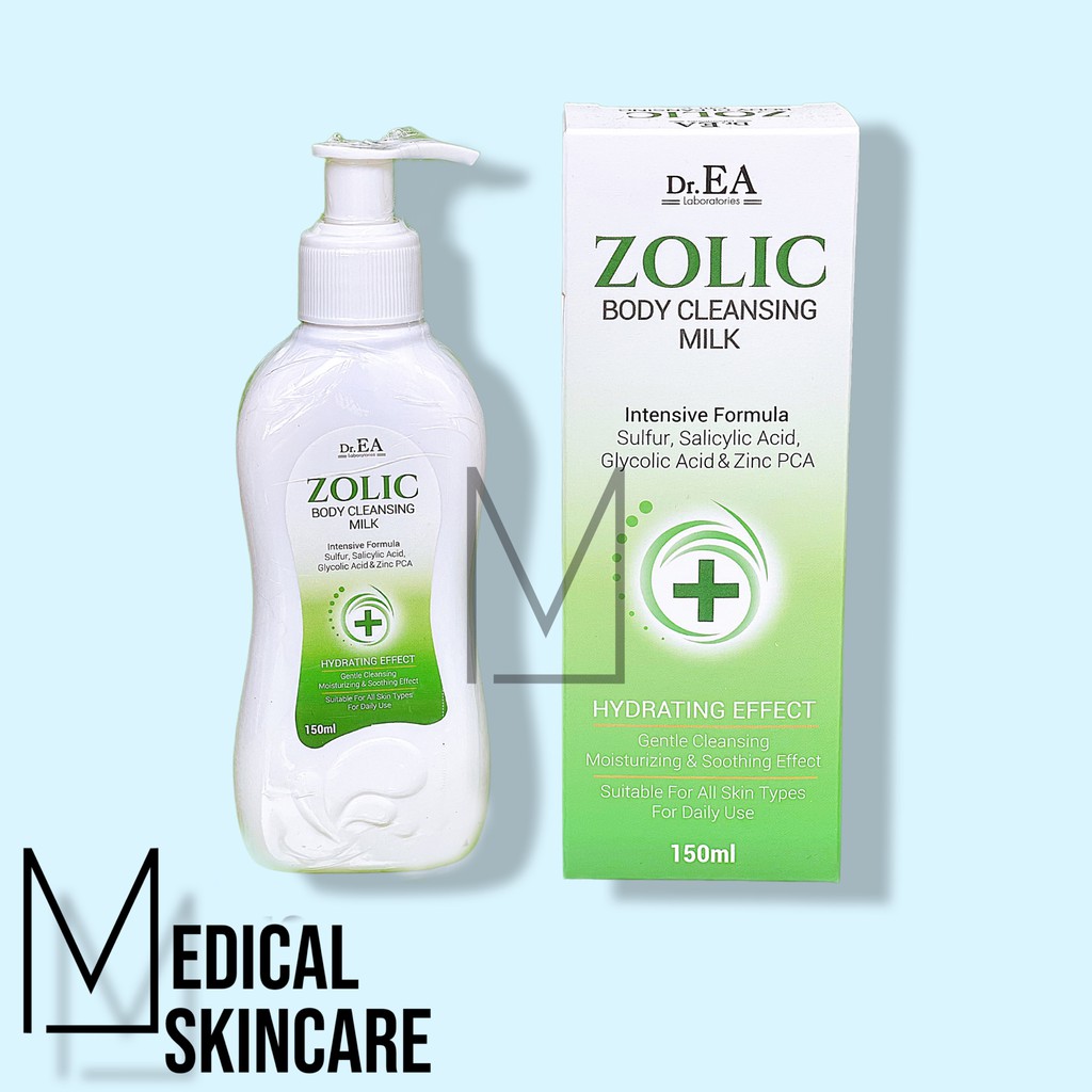 Sữa tắm Zolic Body Cleansing Milk Dr.EA Giảm Mụn Cơ Thể_Viêm Nang Lông ...