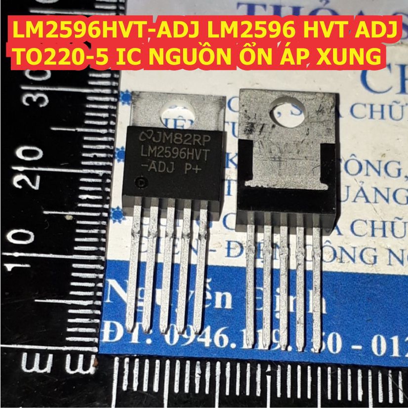 3 con IC LM2596HVT-ADJ LM2596 HVT ADJ TO220-5 IC NGUỒN ỔN ÁP XUNG KDE1336 | Shopee Việt Nam
