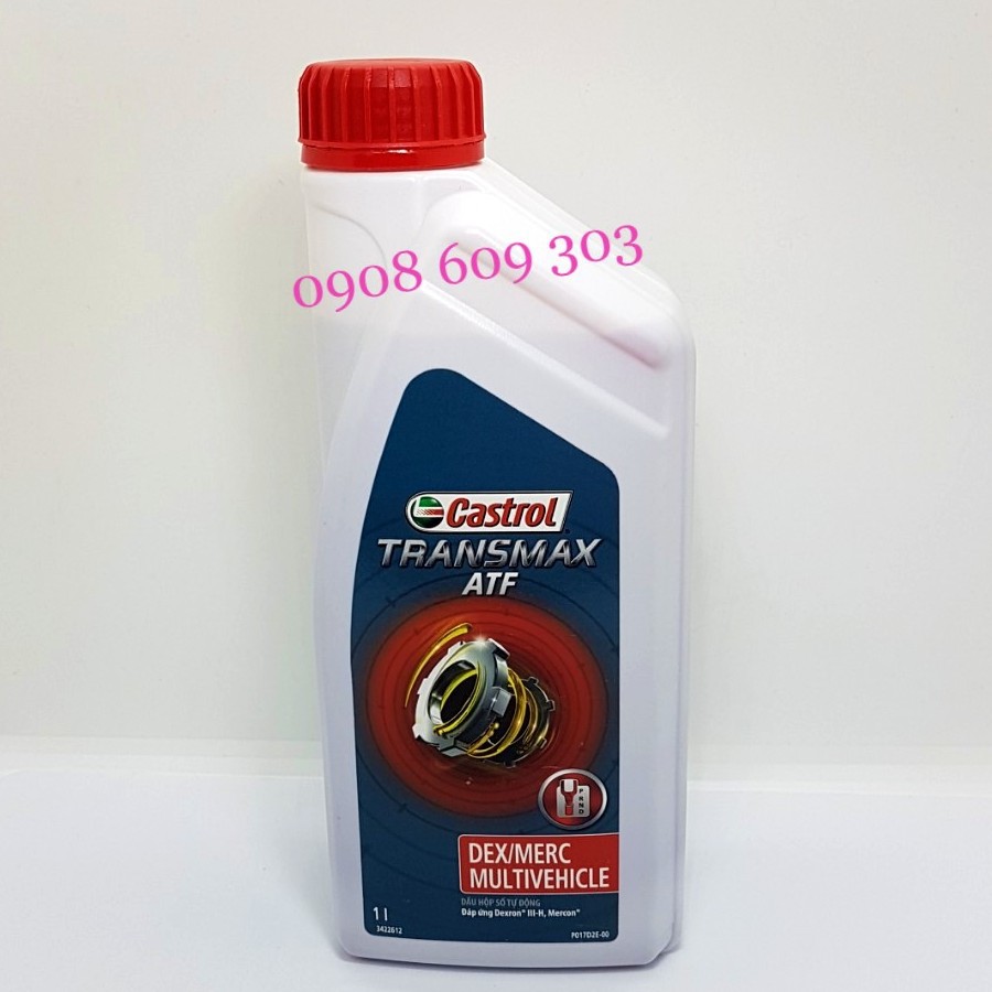 Dầu Hộp Số Tự Động Castrol TRANSMAX ATF DEX/MERC MULTIVEHICLE - 1 lít ...