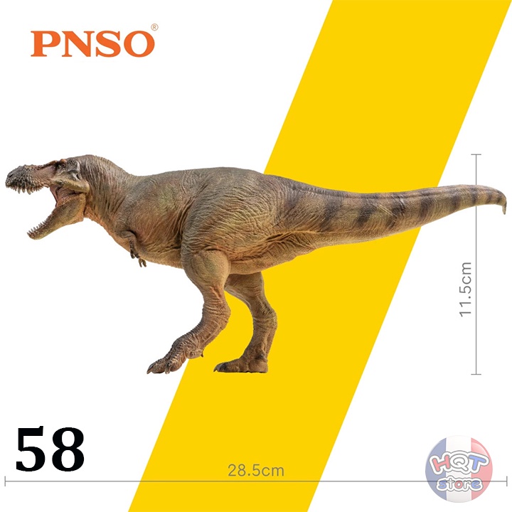 Mô hình khủng long Zhuchengtyrannus LuXiong PNSO 58 tỉ lệ 1/35 chính ...