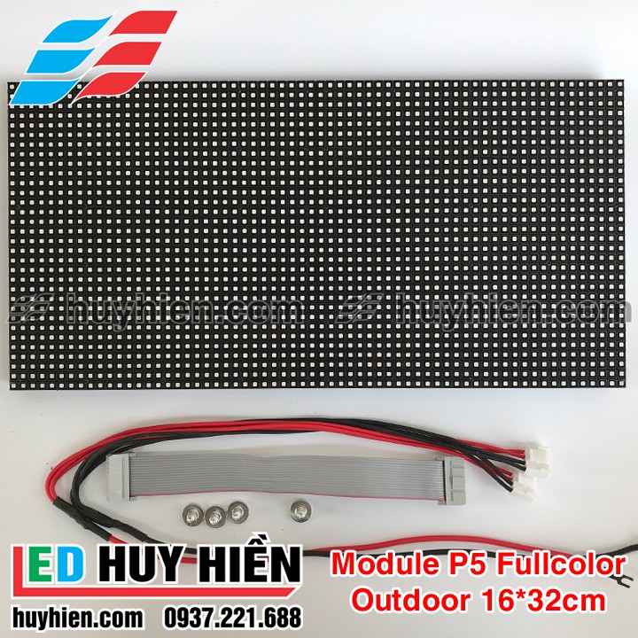Module Led p5 full color màu ngoài trời, Module P5 Full màu ngoài trời ...