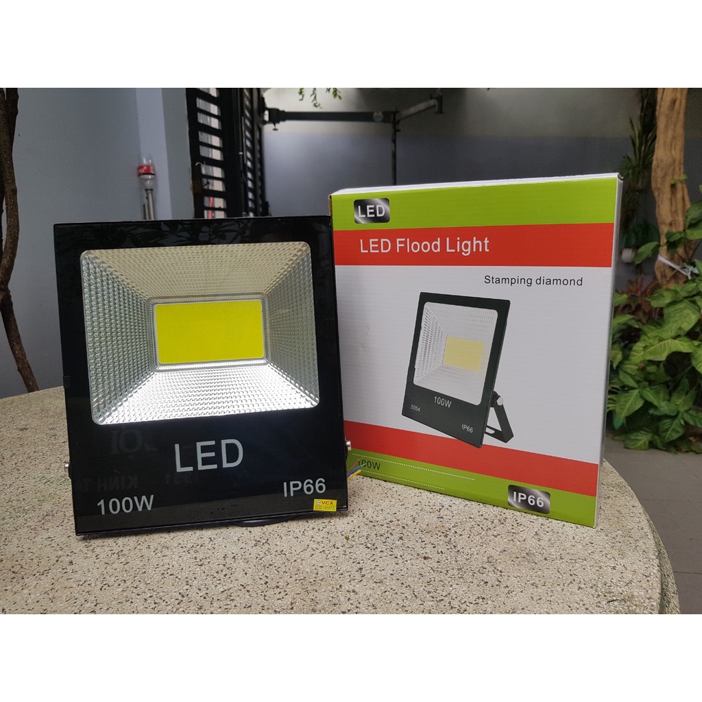 Đèn Pha Led 100w 5054 - NGOÀI TRỜI IP66 | Shopee Việt Nam