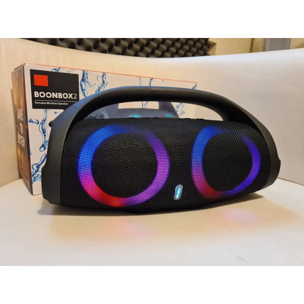 LOA BLUETOOTH BOOM-BOX ( BOONBOX2 ) CÓ LED CỰC LỚN B15 | Shopee Việt Nam