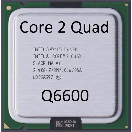 CPU Q6600 quad core 4 nhân thật socket 775 chính hãng | Shopee Việt Nam