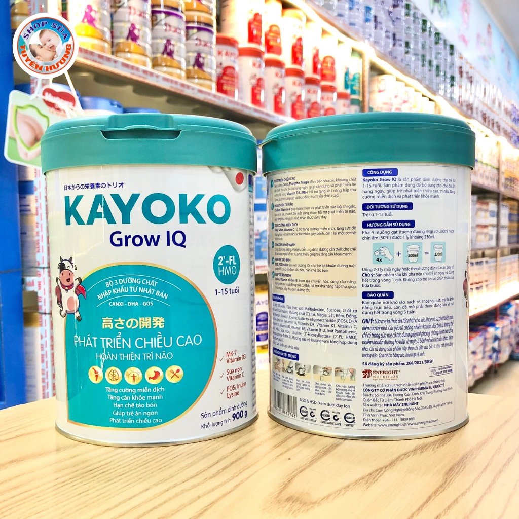 [Sản phẩm Chính Hãng] Sữa Nhật Kayoko Baby, Pedia, Grow IQ 900G - Tinh ...