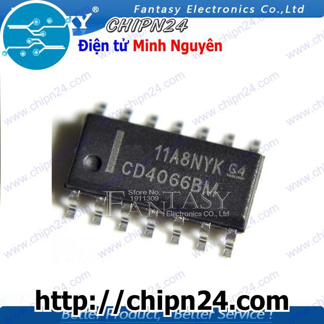 [3 CON] (SOP) IC Dán CD4066 SOP-14 (SMD) (CD4066BM 4066) | Shopee Việt Nam