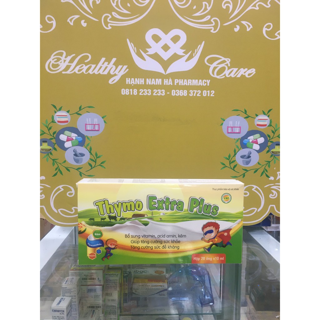 Thymo Extra Plus - bổ sung vitamin, hỗ trợ tăng cường sức khỏe, hỗ trợ ...