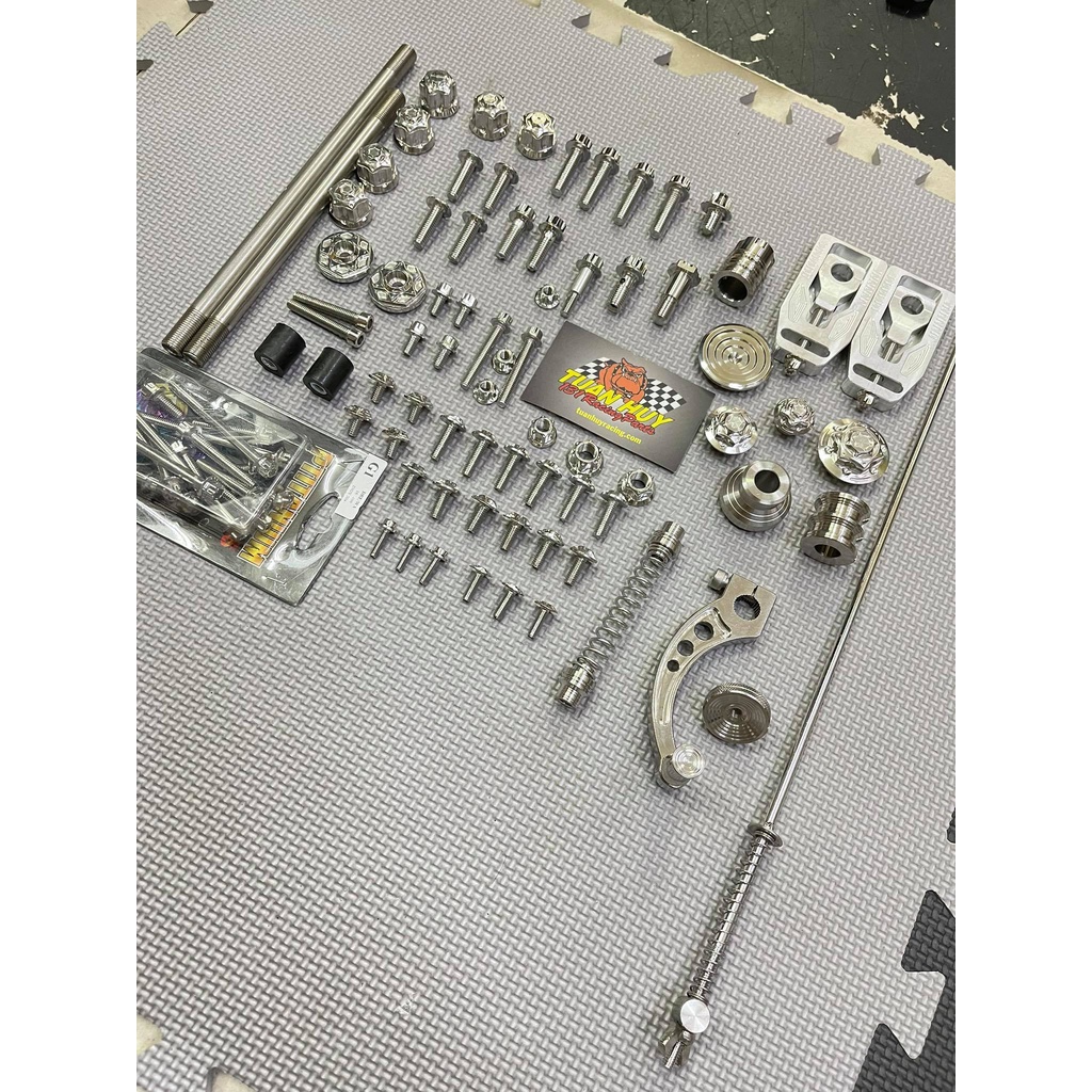 Combo Full Xe Wave Zx , Wave nhỏ Ốc Salaya Salaza inox 304 | Shopee ...
