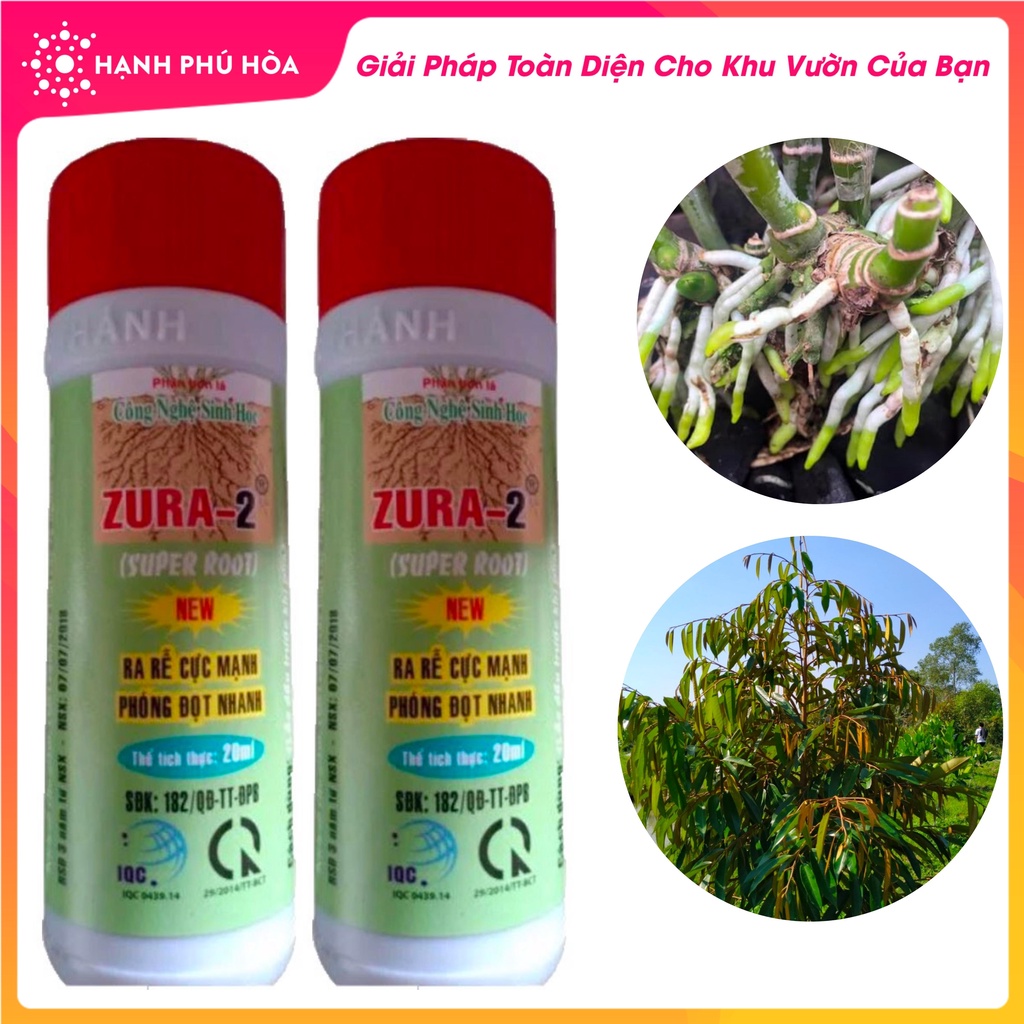 Phân Bón Siêu Ra Rễ ZURA-2 - Kích Thích Ra Rễ Cực Mạnh, Giúp Cây Tăng Trưởng Chống Rụng Hoa ...